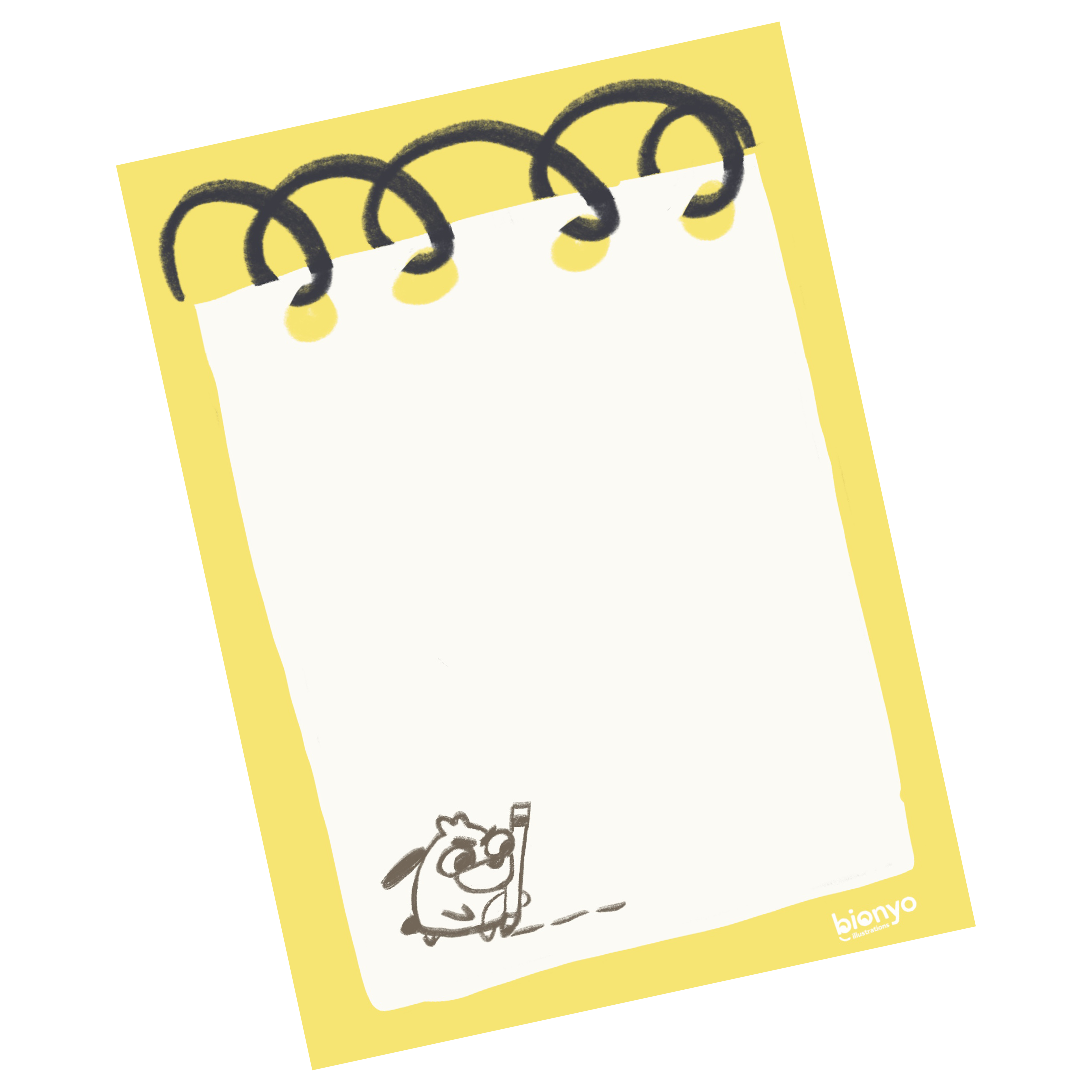 Write that Down! Philip Memo Pad – bionyo illustrations